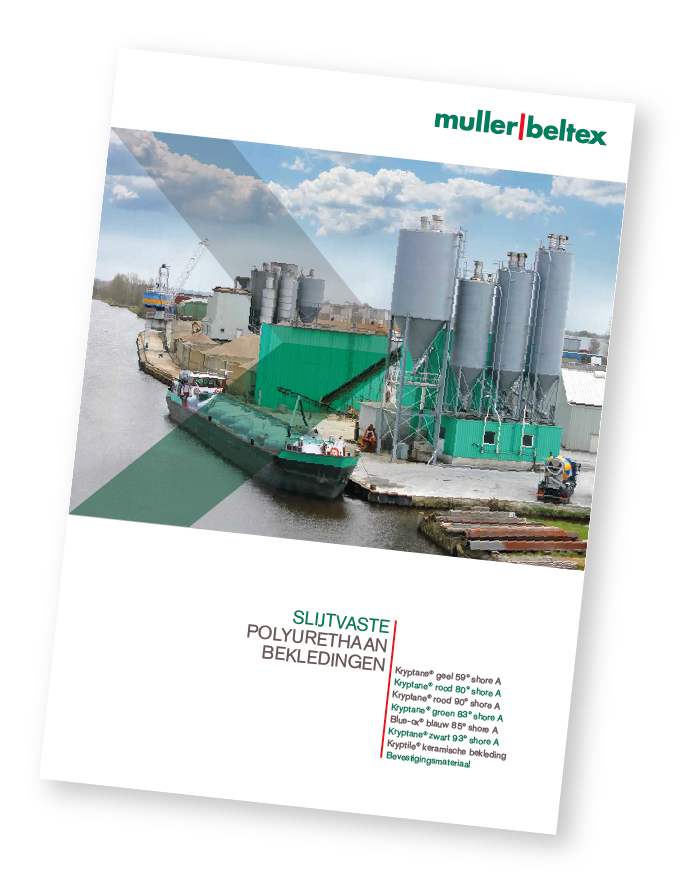Slijtvaste polyurethaan bekledingen – Muller Beltex